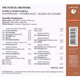 Ensemble Mediolanum, Felix Koch, Sabine Ambos, Wiebke Weidanz, Daniel Purcell Pu - Sammenlign ...