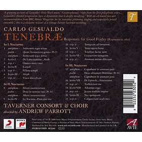 Taverner Consort & Choir & Andrew Parrott Tenebrae Responses For Good ...