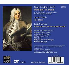 Nicholas McGegan, Colin Ainsworth, Dominique Labelle, Ndr Chorus ...