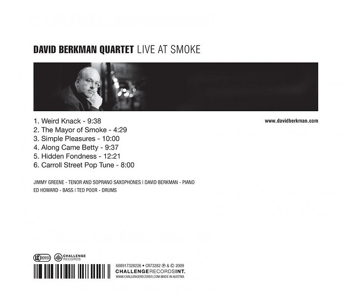 David Berkman Live At Smoke CD, Från 139 kr