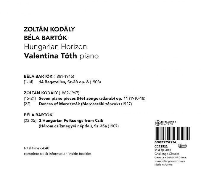 Valentina T Th, Valentina Tóth Hungarian Horizon CD, från 139 kr i ...