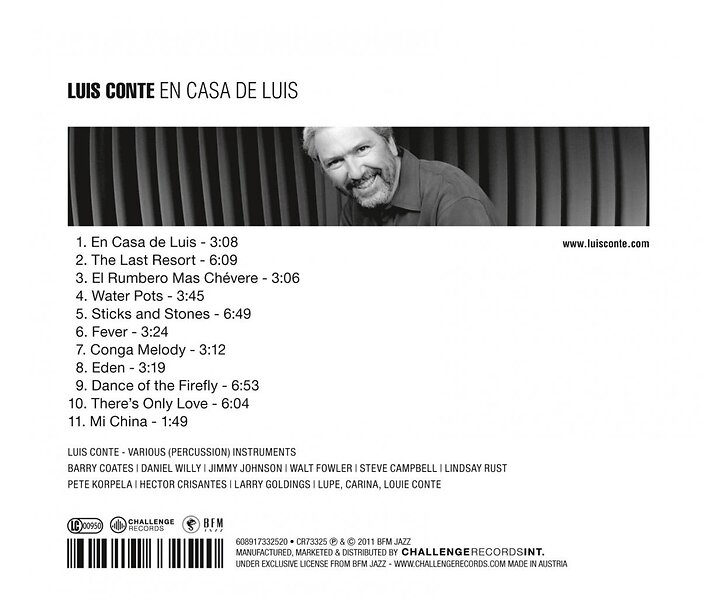 Luis Conte En Casa De Luis CD, från 139 kr i butiker på Prisjakt