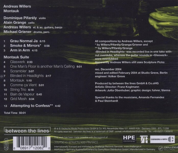 Andreas Willers Montauk CD, Från 139 kr
