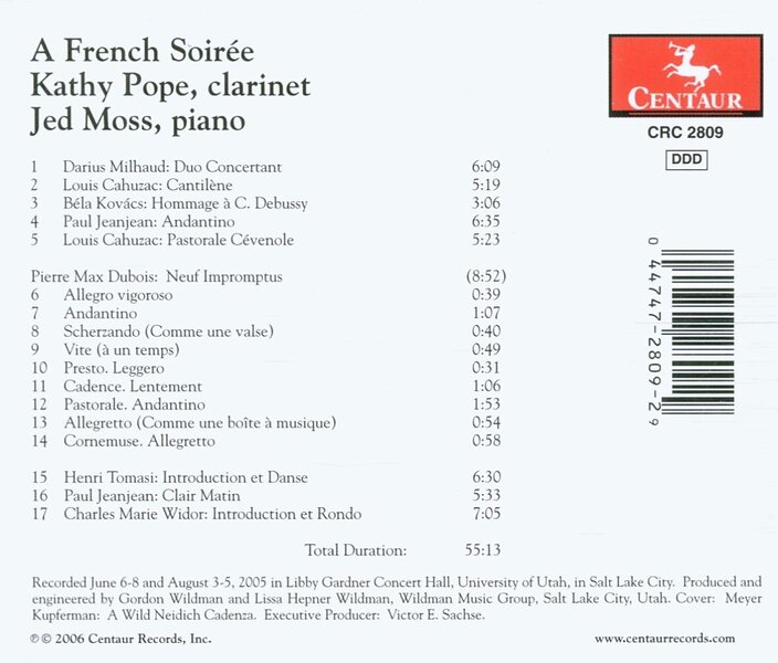Kathy Pope, Jed Moss French Soiree CD - Sammenlign priser hos Prisjakt