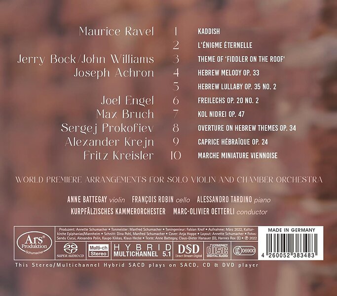 Anne Battegay, JERRY BOCK, Joel Engel, Joseph Achron Essential Hebrew ...