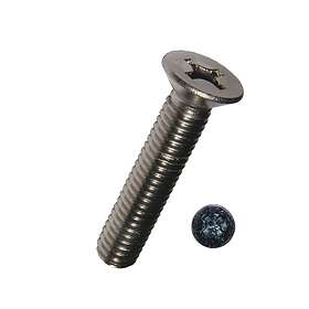 Försänkt maskinskruv med phillips-spår M5x50 mm, rostfritt stål A2, DIN ...