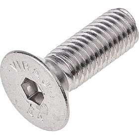 M 4X45 ISO 10642 RFA2 försänkt insexskruv med full gänga (200 st ...