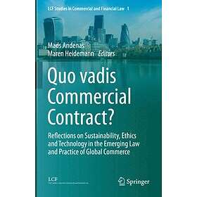 Mads Andenas, Maren Heidemann: Quo vadis Commercial Contract?, Från 2183 kr