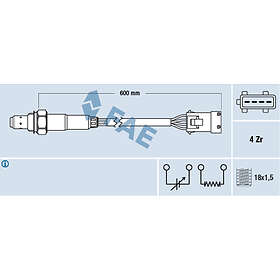 FAE Lambdasond 77281 - Sammenlign priser hos Prisjakt