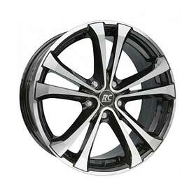 RCDesign RC17 schwarz glanz vollpoliert 8,0x18 5/108,00 ET45 B72.6 ...