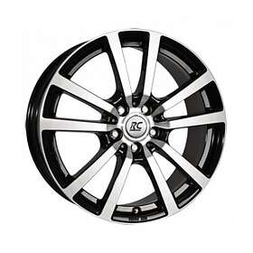 RCDesign RC25 schwarz glanz vollpoliert 7,5x17 5/120,00 ET47 B65.1 ...