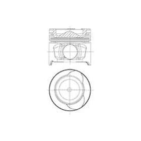 Kolv NÜRAL 87-123400-30, Från 1044 kr