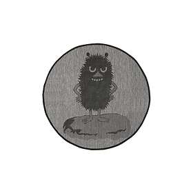 Hestia MUUMI BY Haisuli Muumi-Matta Rund 133 cm Grå/Svart - - Hitta ...