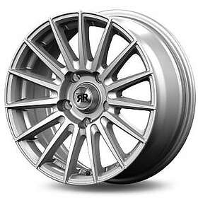 Racer Monza Silver 7,5x17 4/108 ET25 B65.1 - Tarjoukset alk 159.28
