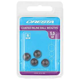 Cresta Coated Inline Ball Lead Svart 7,0g - Hitta bästa pris på Prisjakt