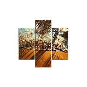 Dekorativ MDF-målning 3 Delar Flerfärgad 251TRE1953 - finn riktig ...