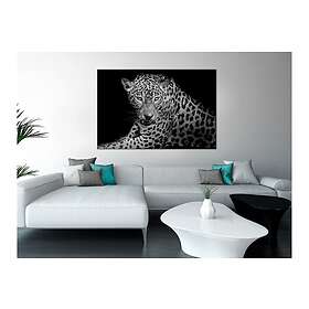 Tavla Leopard Portrait (1 Part) Wide 90x60 sp. z o. TM-N7927 - Black ...