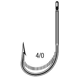 VMC 9287 National Round Hook Grå 1/0 - Hitta bästa pris på Prisjakt