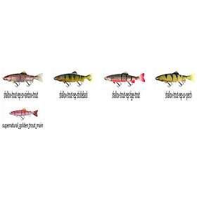 Fox Rage Replicant Jointed Trout Shallow Swimbait 180 Mm 77g Guld ...