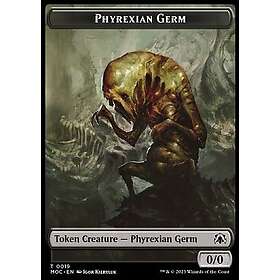 löskort: Commander: March of the Machine: Phyrexian Germ Token (B 0/0 ...
