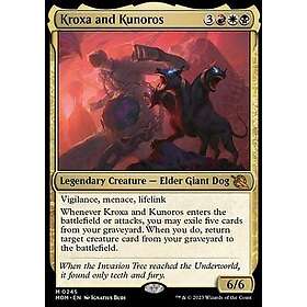 löskort: March of the Machine: Kroxa and Kunoros (Prerelease Foil ...