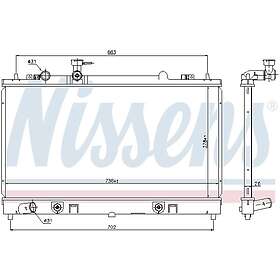 Nissens Kylare, motorkylning 69466 - Hitta bästa pris på Prisjakt