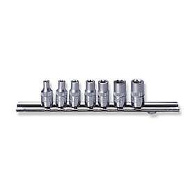 JonnesWay 7-piece (1/4")TORX Socket Set S06H27S, Från 129 kr