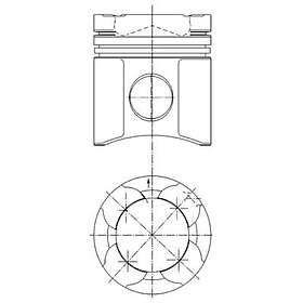 Kolv KOLBENSCHMIDT 94850600 - Hitta bästa pris på Prisjakt