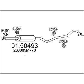 MTS mittenljuddämpare 01.50493 - Sammenlign priser hos Prisjakt