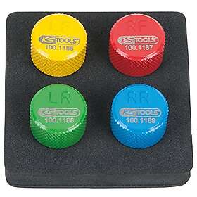 KS Tools Lock, däckventil 100,1185, Från 380 kr