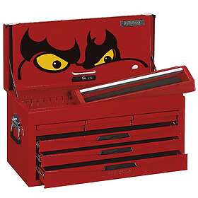Teng Tools Överskåp TC183NF EVA med 7 lådor och 183 verktyg, röd ...