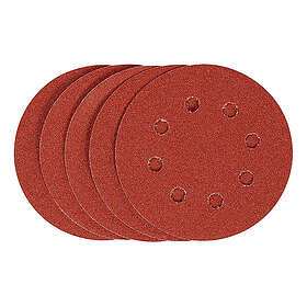 Stanley Slippapper Stanely Runda 115Mm K80 5St, Från 55 kr