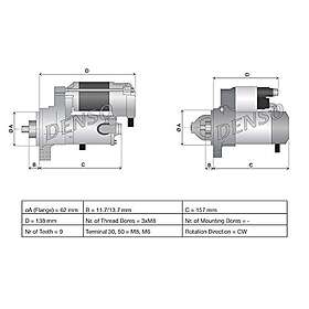 Denso Startmotor DENSO DSN585 - Hitta bästa pris på Prisjakt