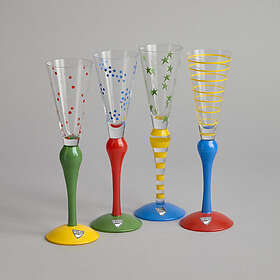 Orrefors SÅLD "Clown" Snapsglas 4 st - Hitta bästa pris på Prisjakt