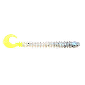 Big Bite Baits Disc Worm 10 cm, 10-pack Blue Pearl Chartreuse Tail - Hitta bästa pris på Prisjakt