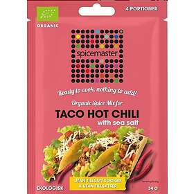 Spicemaster Taco Hot Chili with Sea Salt 34g, Från 16 kr