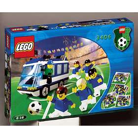 LEGO Sports 3406 Americas Bus Blue Team - Hitta bästa pris på Prisjakt