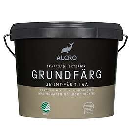 Alcro Grundfärg Utomhus, Vit, 3l - Hitta bästa pris på Prisjakt