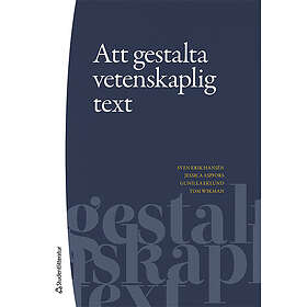 Att gestalta vetenskaplig text, Från 232 kr