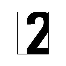 Wallstars No. 2 Poster Text Svartvit 30x40 cm 105-30X40 - Hitta bästa ...