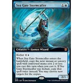 Magic the Gathering löskort: Zendikar Rising: Sea Gate Stormcaller ...