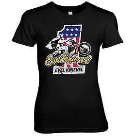 Evel Knievel No. 1 Girly Tee T-Shirt (Dam) - Hitta bästa pris på Prisjakt