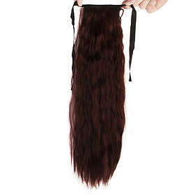 Mizzy Pretty #33 Röd/Brun Hästsvans vågig rosett - Hitta bästa pris på ...