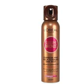 L'Oreal Sublime Bronze Self Tanning Dry Mist Medium 150ml - Hitta bästa ...