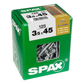 Best pris på SPAX Träskruv Mdf 3.5X45Mm 125St/Fp Skruer - Sammenlign ...