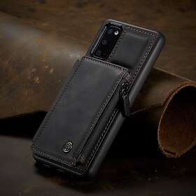 CaseMe Samsung Galaxy S20 Skal C20 Kortfack Dragkedja Svart - Hitta ...