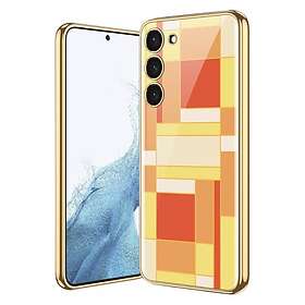 GKK Samsung Galaxy S23 Skal Motiv Gula och Röda Rutor - Hitta bästa ...