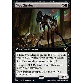 Magic löskort: Theros: Beyond Death: Woe Strider (alternative art ...
