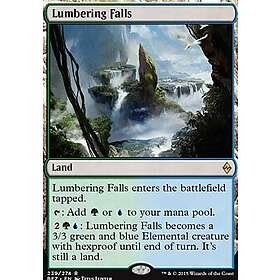 Magic löskort: Battle for Zendikar: Lumbering Falls (Foil) - Hitta ...