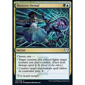 Magic Löskort: Strixhaven: School of Mages: Decisive Denial - Hitta ...